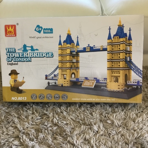 No Boundaries | Toys | Tower Bridge Of London Building Set Blue And ...